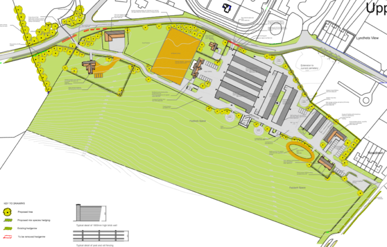 Proposed Yard at Lynchets | Lambourn