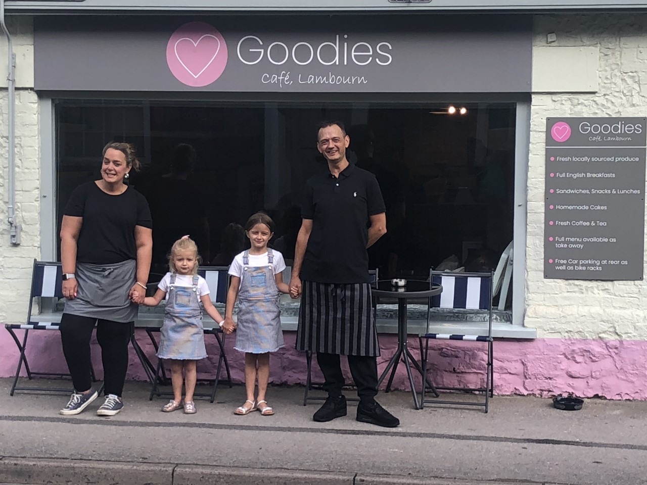 Opening of the new ‘Goodies Cafe’ | Lambourn