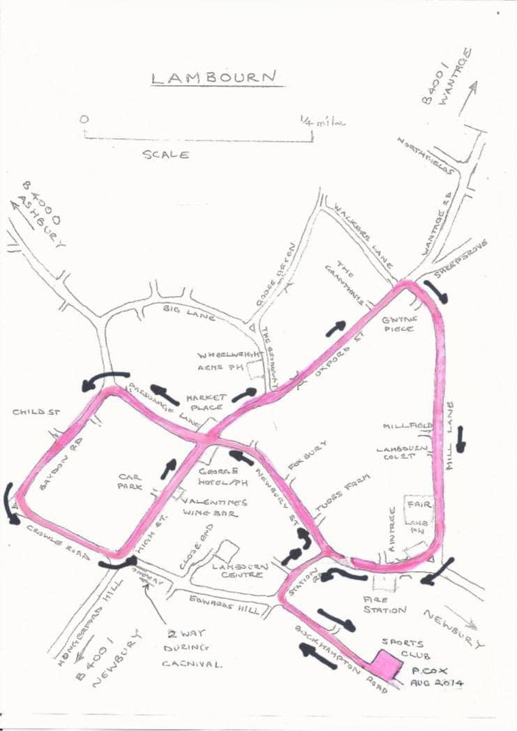 2024 Carnival Route | Lambourn